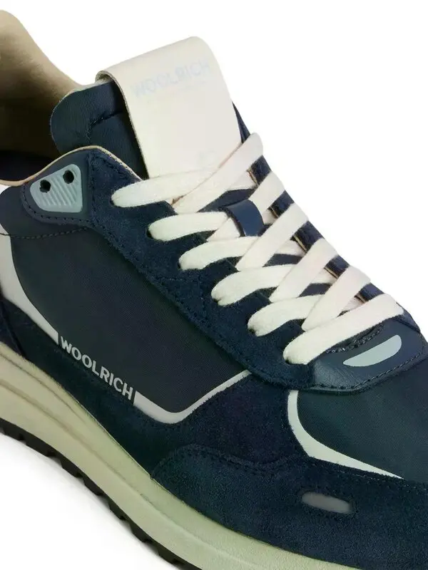 Woolrich Suede-panel Sneakers - Blue