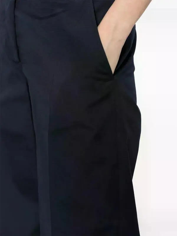 Thom Browne Twill Trousers With 4-bar Stripe