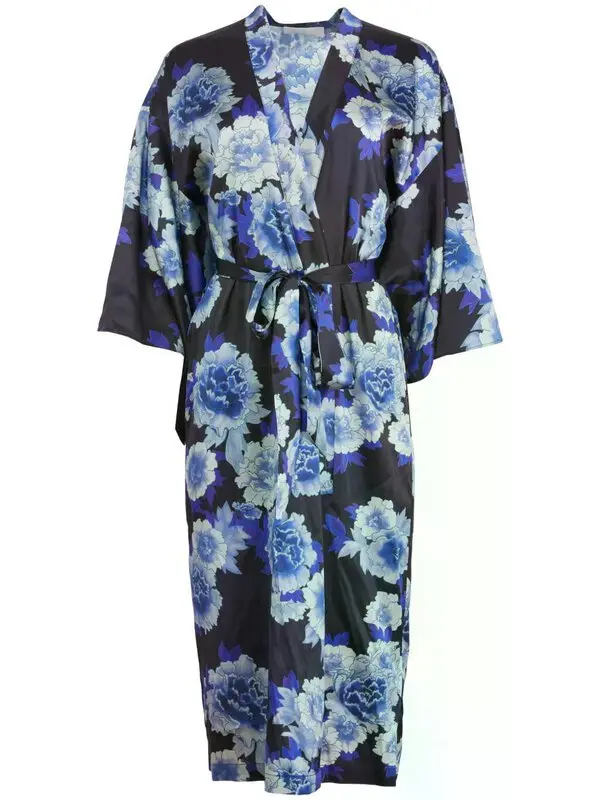FLEUR DU MAL Silk Robe