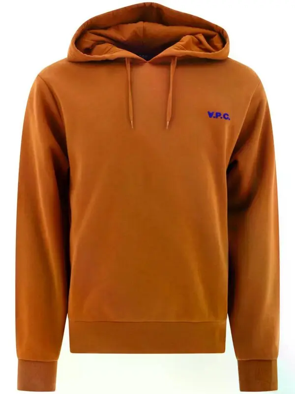 A.p.c. Vpc-print Cotton Hoodie