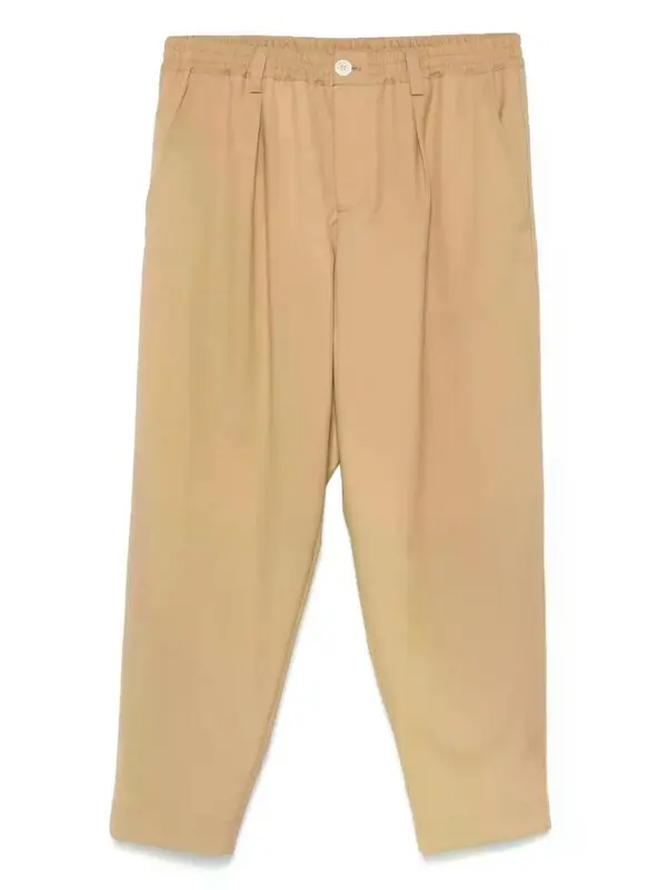 Marni Wool Drawstring-waist Trousers