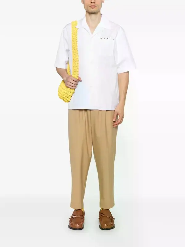 Marni Wool Drawstring-waist Trousers