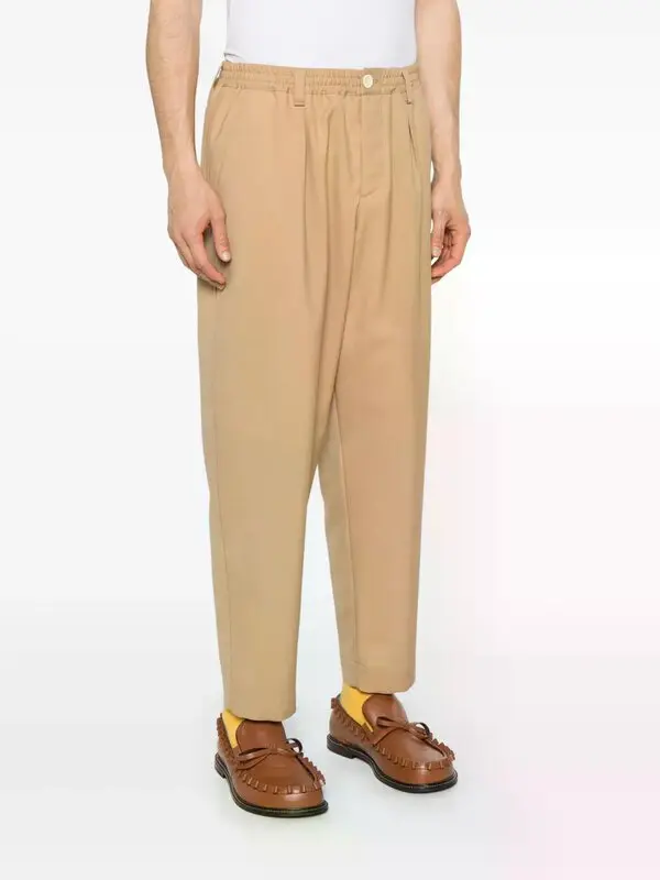 Marni Wool Drawstring-waist Trousers