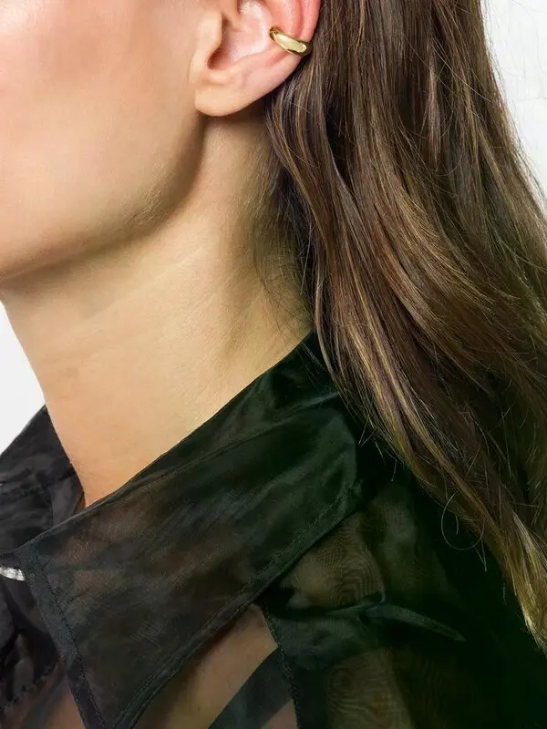 Tom Wood Thick Single Ear Cuff - Gold
