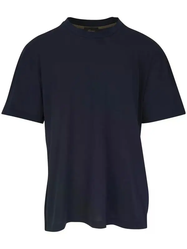 Brioni Cotton Logo T-shirt