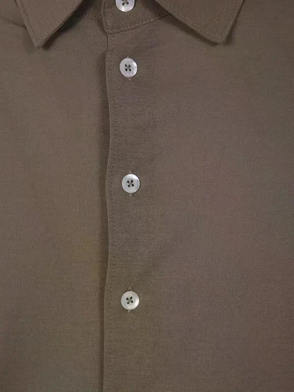 Herno Jersey Shirt - Brown