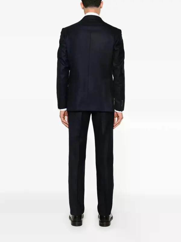 Tagliatore Virgin Wool Suit - Blue