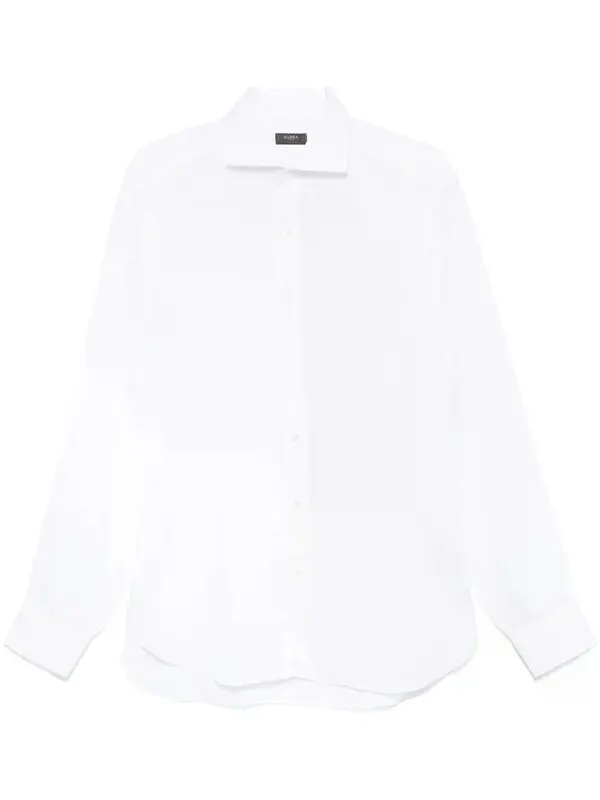 BARBA NAPOLI Linen Shirt