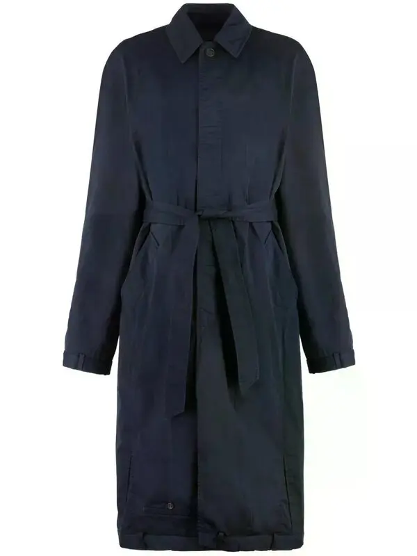 Balenciaga Deconstructed Long Cotton Coat