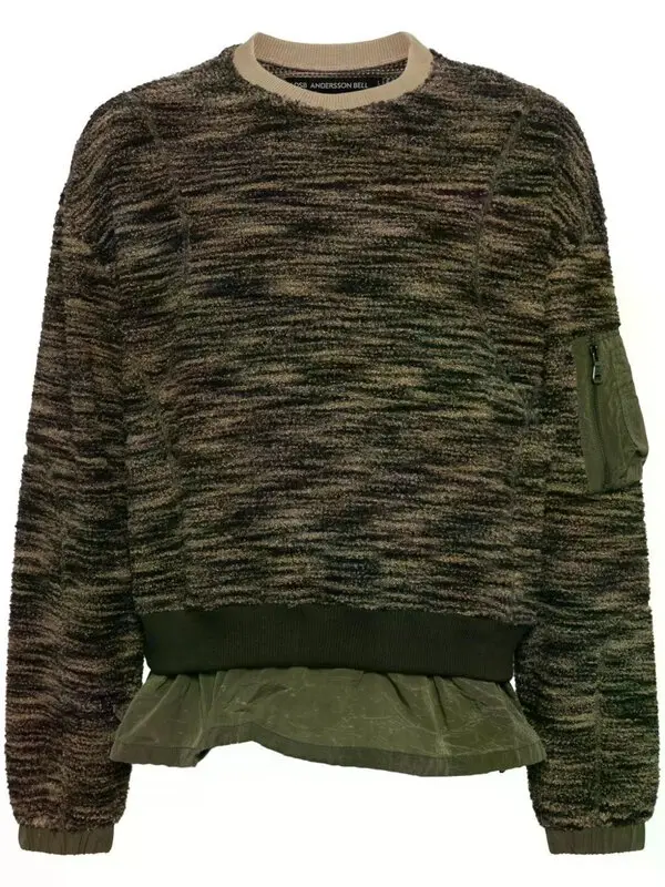 Andersson Bell Layered Fleece Sweater