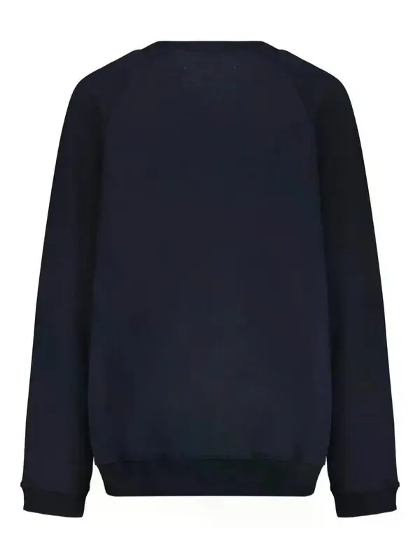 Alberta Ferretti Alitalia Embroidered Logo Sweatshirt