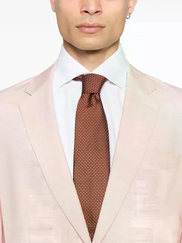 FURSAC Patterned-jacquard Suit