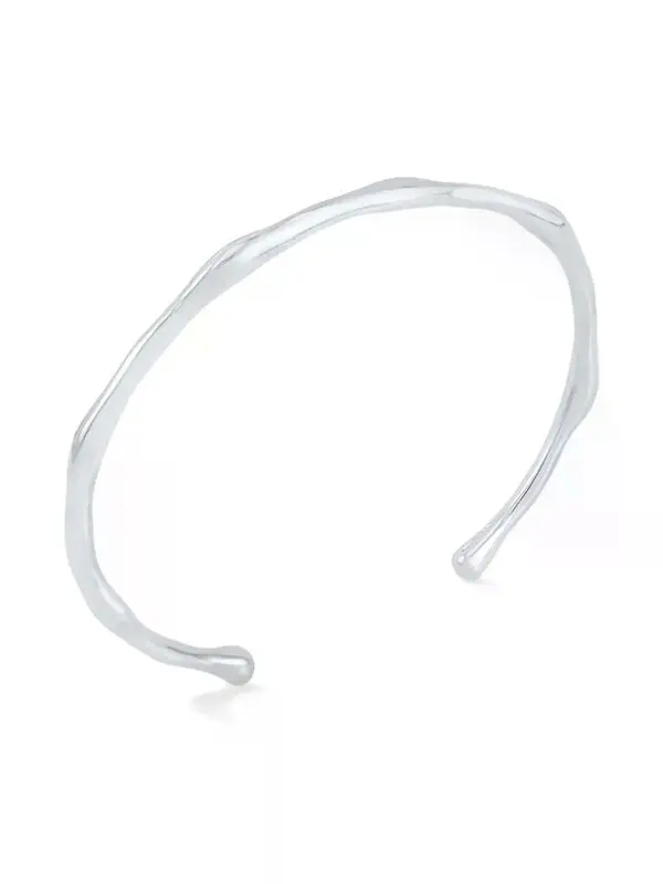 DOWER & HALL Twisted Cuff Bracelet - Silver
