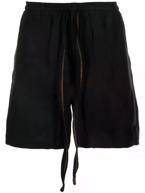 Commas Linen Lounge Shorts