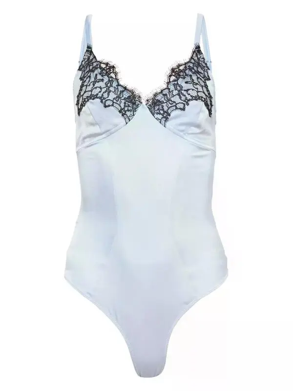 FLEUR DU MAL Iris Lace Bodysuit