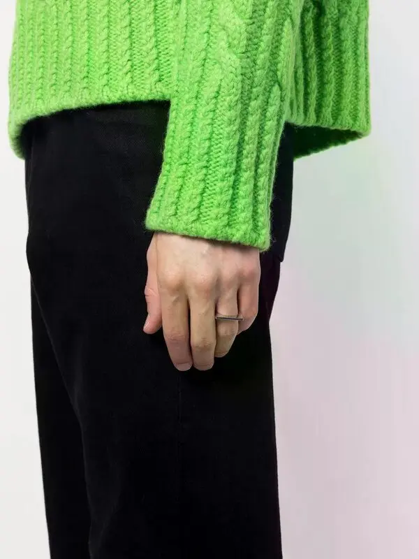 Tom Wood Crystal-embellished Signet Ring