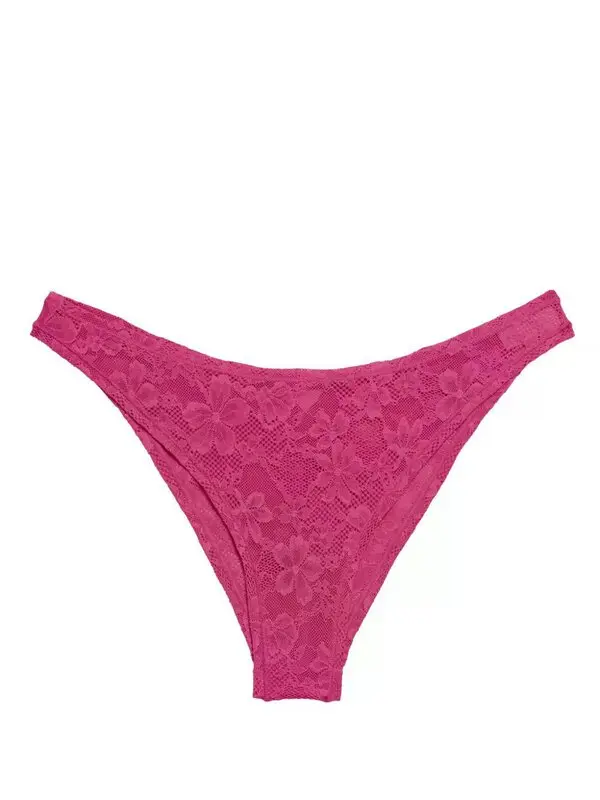 FLEUR DU MAL Le Stretch Lace Cheeky Briefs
