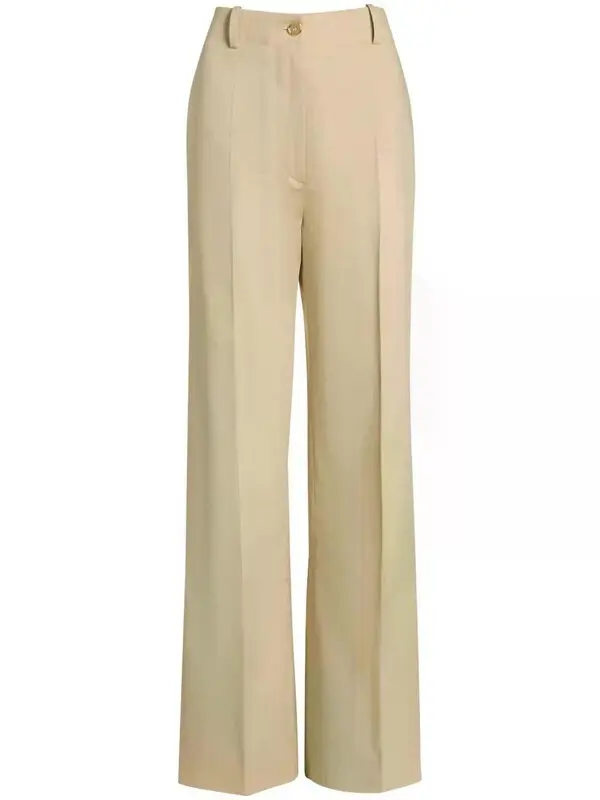 PATOU Organic-cotton Flared Trousers