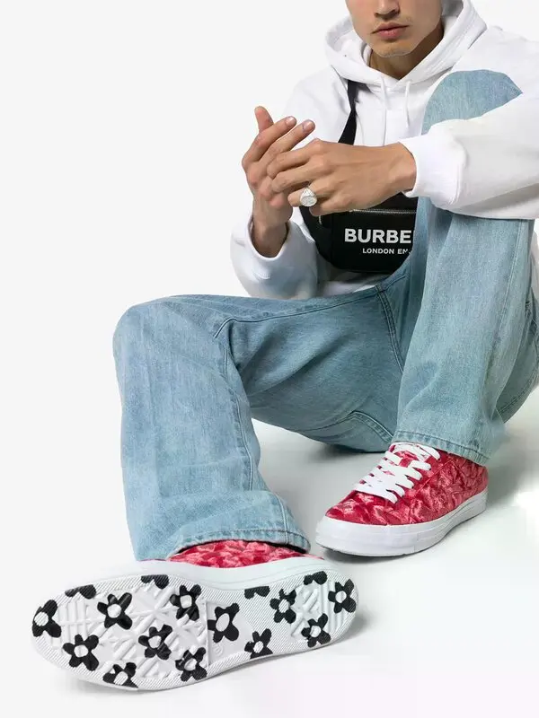 CONVERSE One Star Quilted Velvet Sneakers