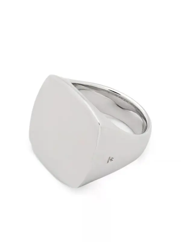 Tom Wood Umi Signet Ring - Silver