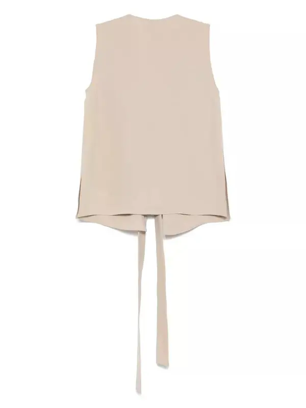 P.a.r.o.s.h Belted Sleeveless Top