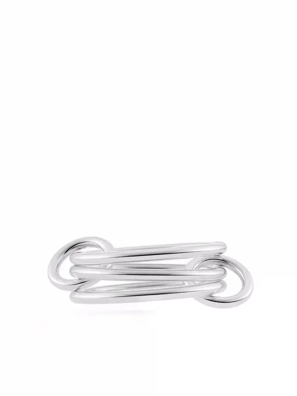 SPINELLI KILCOLLIN Sterling Solarium 3-link Ring - Silver