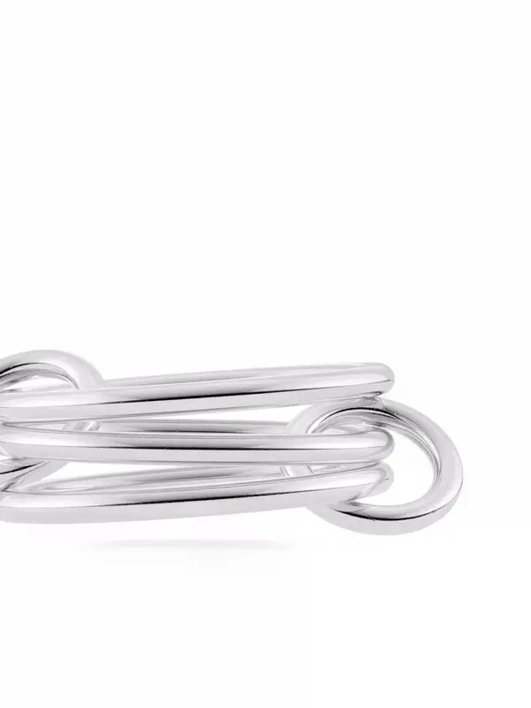 SPINELLI KILCOLLIN Sterling Solarium 3-link Ring - Silver
