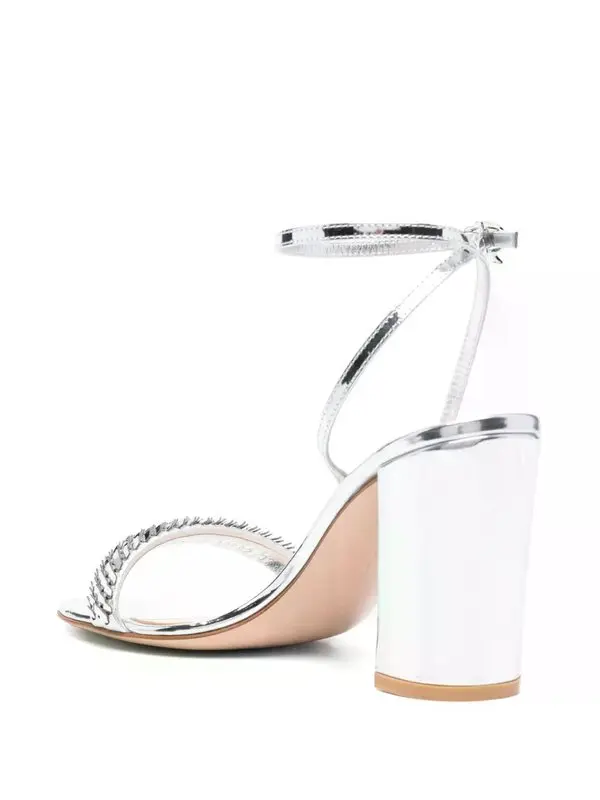 GIANVITO ROSSI Leather Heeled Sandals
