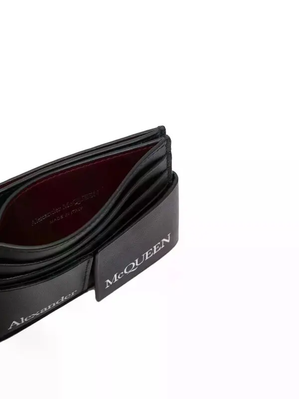 Alexander McQueen Logo-print Layered Cardholder