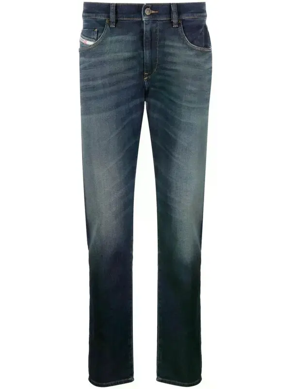 DIESEL® D-strukt Straight-leg Jeans - Blue