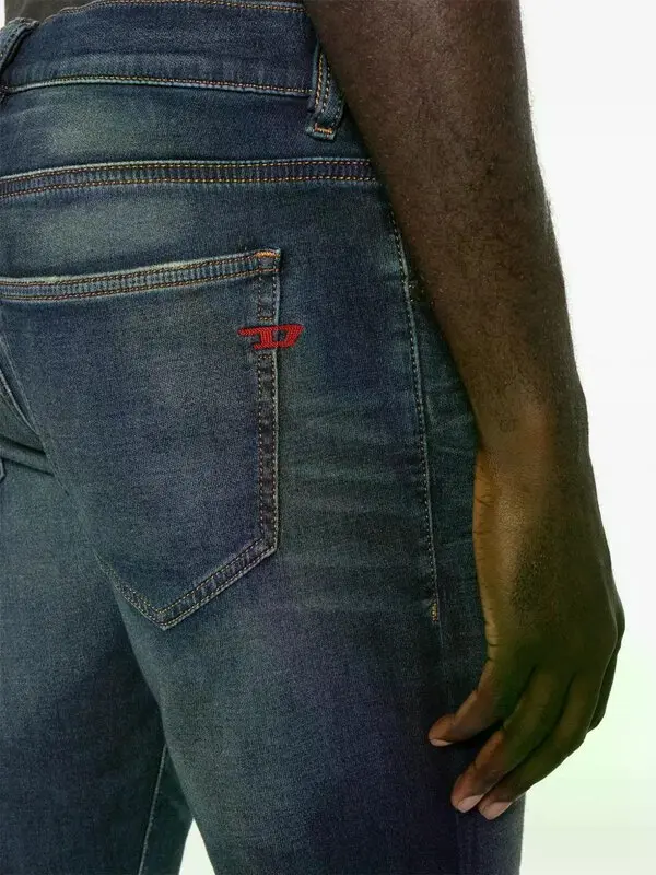 DIESEL® D-strukt Straight-leg Jeans - Blue