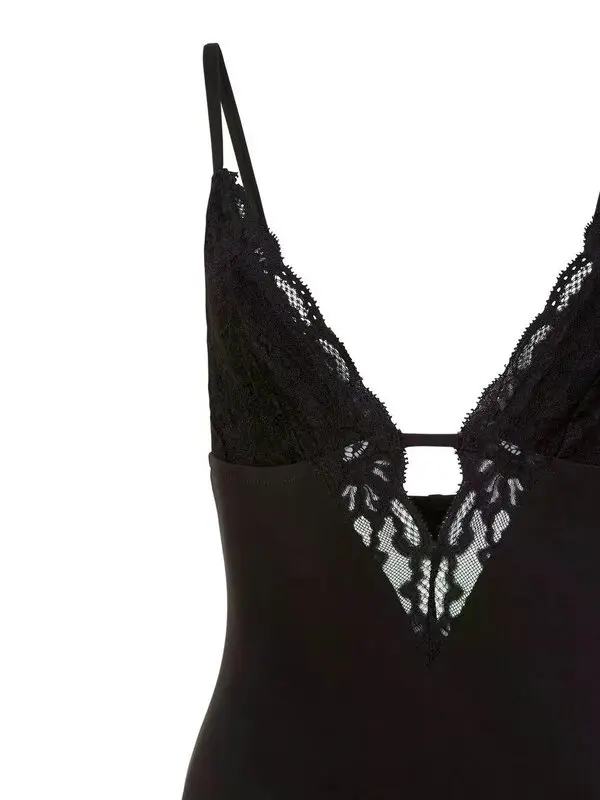 FLEUR DU MAL Charlotte 3-way Bodysuit - Black