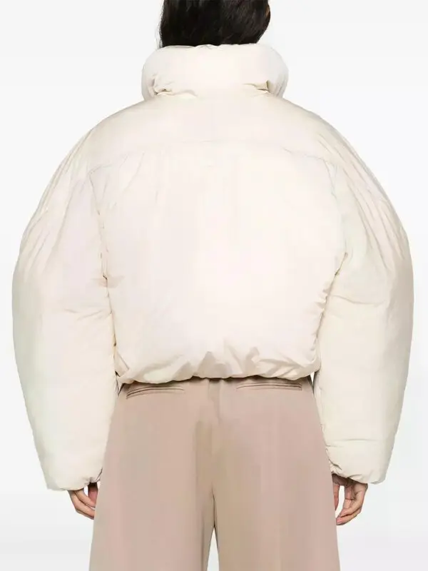 Jacquemus La Doudoune Courte Caraco Jacket - Neutrals