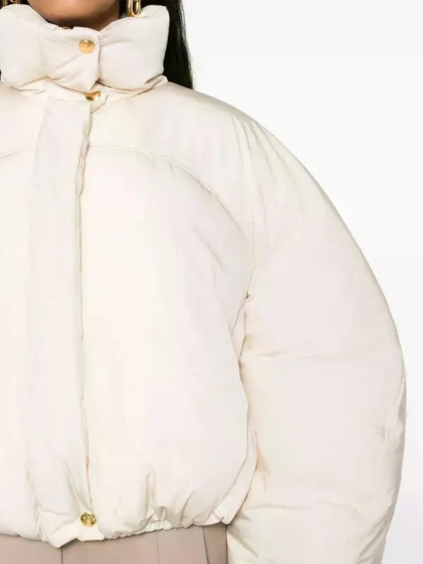 Jacquemus La Doudoune Courte Caraco Jacket - Neutrals