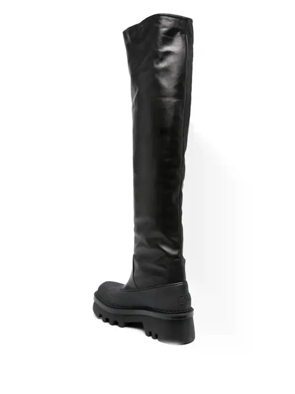 Chloé Raina 50mm Thigh-high Leather Boots