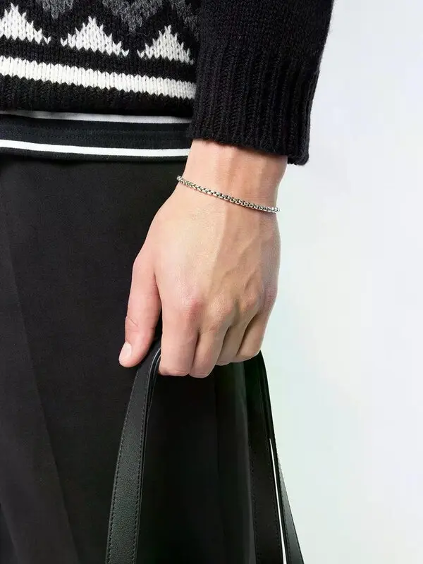 David Yurman Sterling Box Chain Bracelet