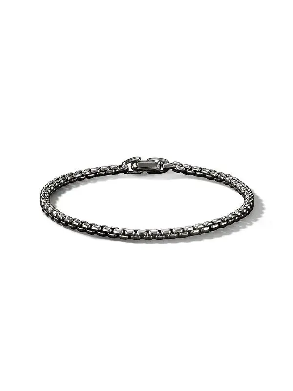 David Yurman Sterling Box Chain Bracelet