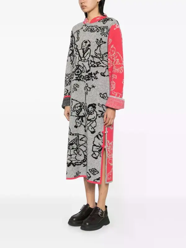 YANYAN Patterned Dress