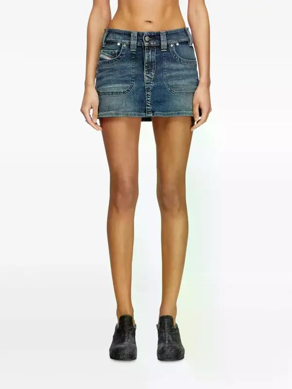 DIESEL® De-rago-re Mini Skirt
