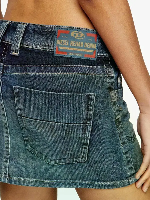DIESEL® De-rago-re Mini Skirt