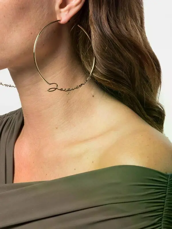 Jacquemus Les Creoles Hoop Earrings