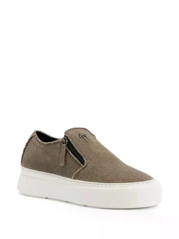 GIUSEPPE ZANOTTI Low-top Sneakers - Neutrals