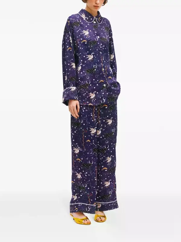 Sleeper Pastelle Trousers - Blue