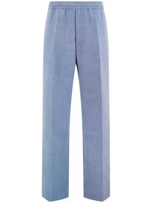 FERRAGAMO Mélange-effect Trousers