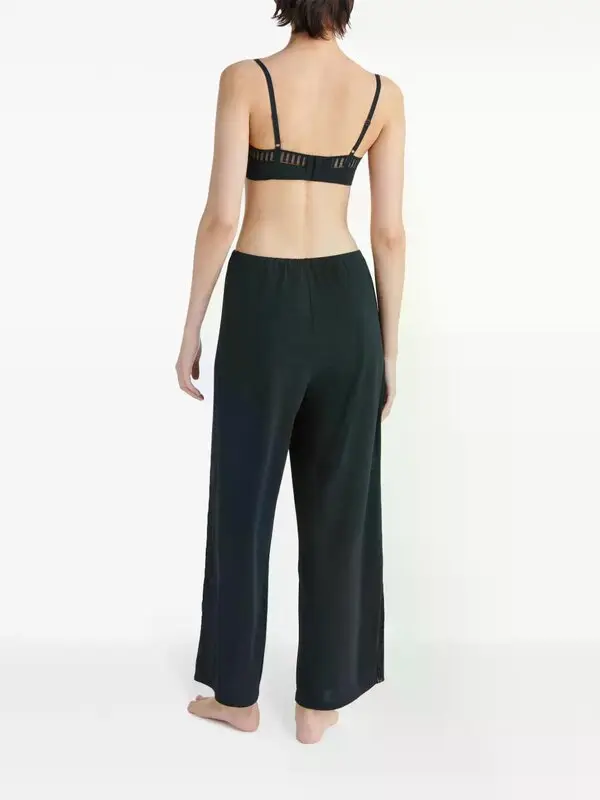 ERES Virginie Graphic Lace Panel Trousers - Blue
