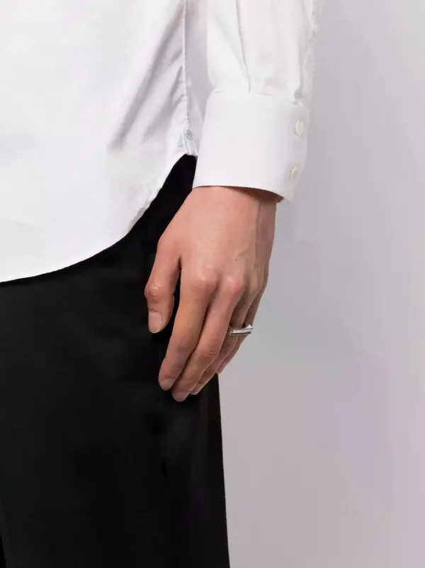Tom Wood Sterling Step Spinel Ring