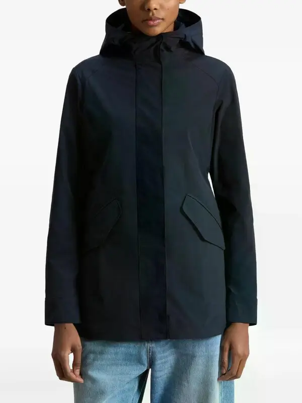 Woolrich Fitted Parka - Blue