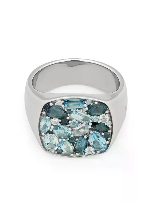 Tom Wood Kaleidoscope Ring - Blue
