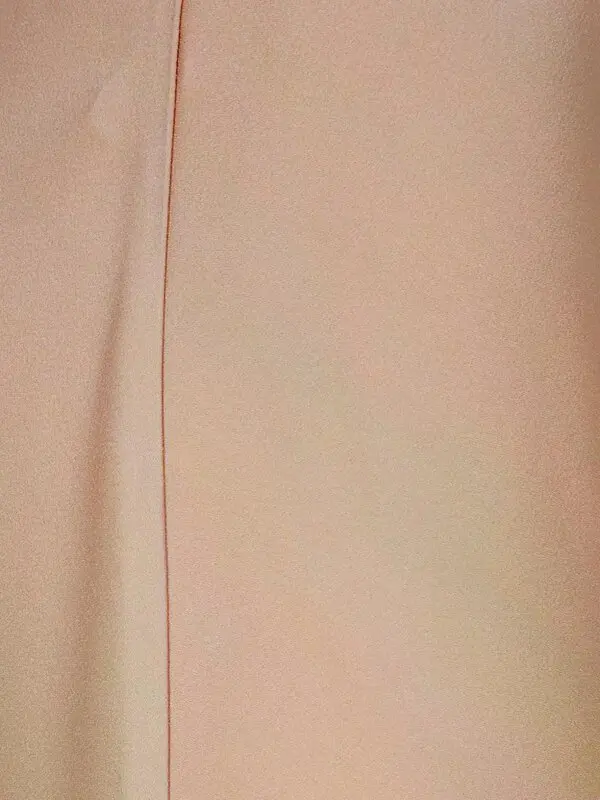 Blumarine Satin Midi Skirt