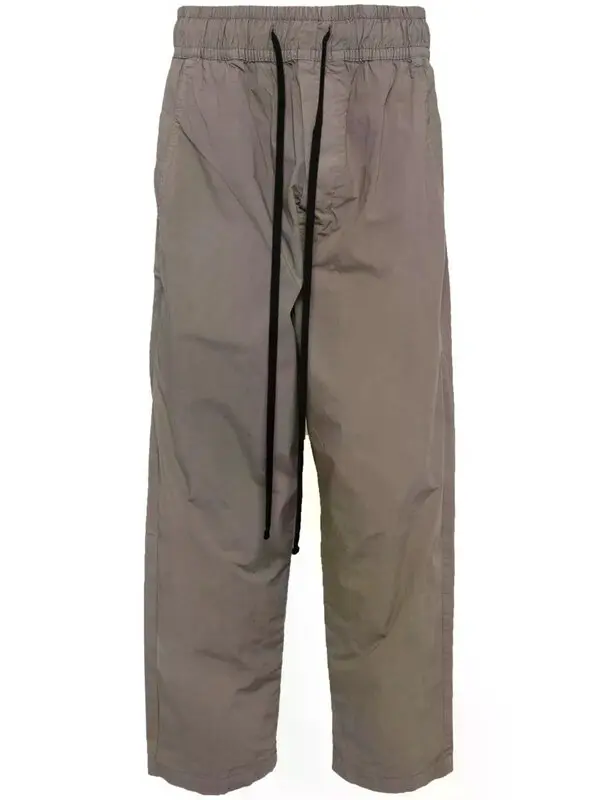 THOM KROM Dark Elasticated Drawstring Trousers